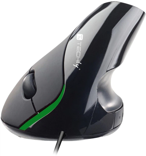 Мышь TECHly Ergonomic Vertical Mouse USB Black (8059018360806) – фото, отзывы, характеристики в ...