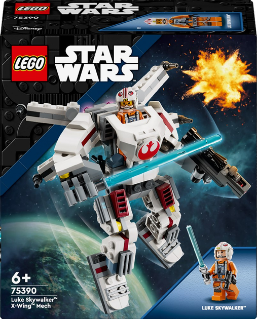 Конструктор LEGO Star Wars Робот X-Wing Люка Скайвокера 195 деталей ...