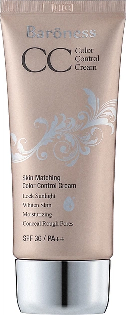 CC крем Beauadd Baroness Skin Matching Color Control Cream SPF36+ PA++ ...