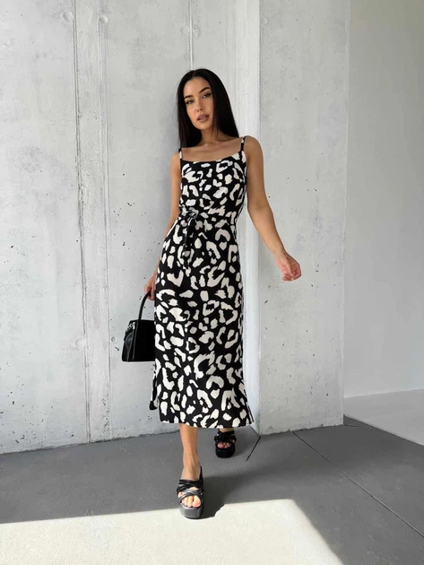 Сарафан женский Tina 380b 44 черный от продавца: Modin – в интернет ...