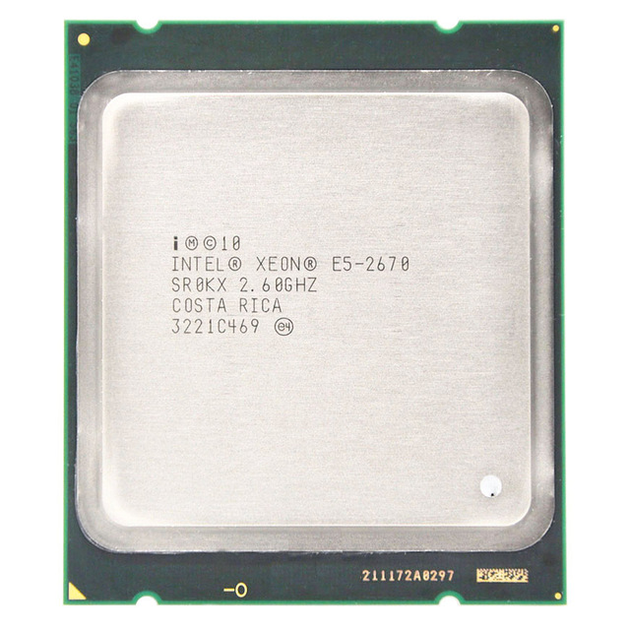 Процессор s2011 Intel Xeon E5-2670, 2,6-3,3 МГц, 8-16 core, Нет, 115W Б ...