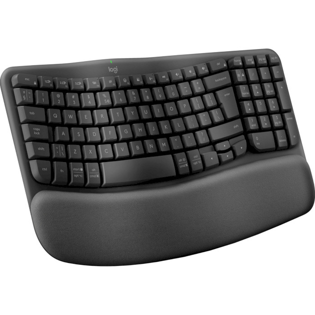 Клавиатура беспроводная Logitech Wave Keys Bluetooth/Wireless Black ...