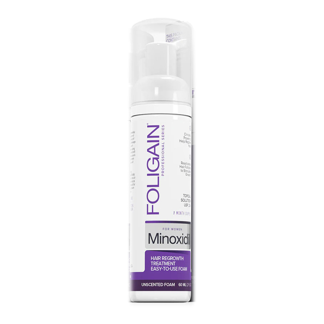 Пена Foligain Minoxidil (миноксидил) от выпадения и для роста волос с 2 ...