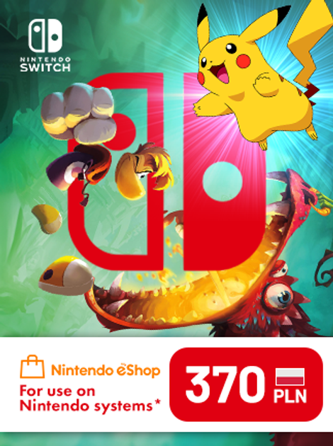 Nintendo eShop Card 370 PLN - Nintendo eShop Key - POLAND – фото ...