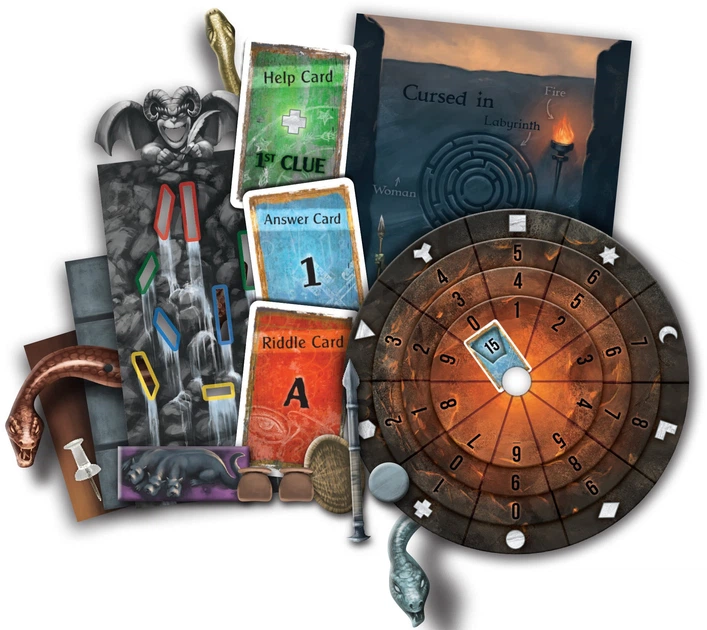 Настільна гра Exit 16: The Cursed Labyrinth (0814743015951) – фото ...