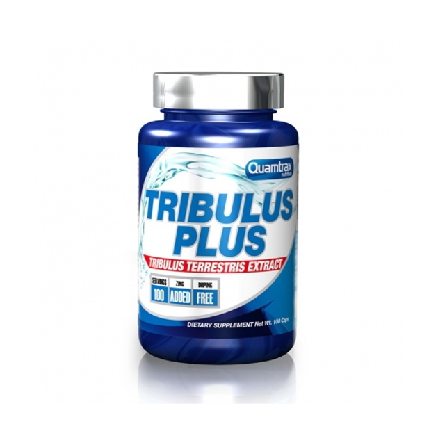 Стимулятор тестостерона Tribulus Plus, 100 капсул Quamtrax 000285056 ...
