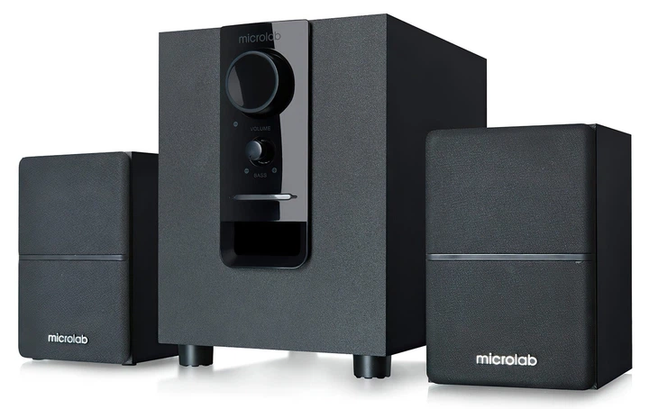 Microlab Колонки 2.1 M-106 Black – фото, отзывы, характеристики в интернет-магазине ROZETKA от ...