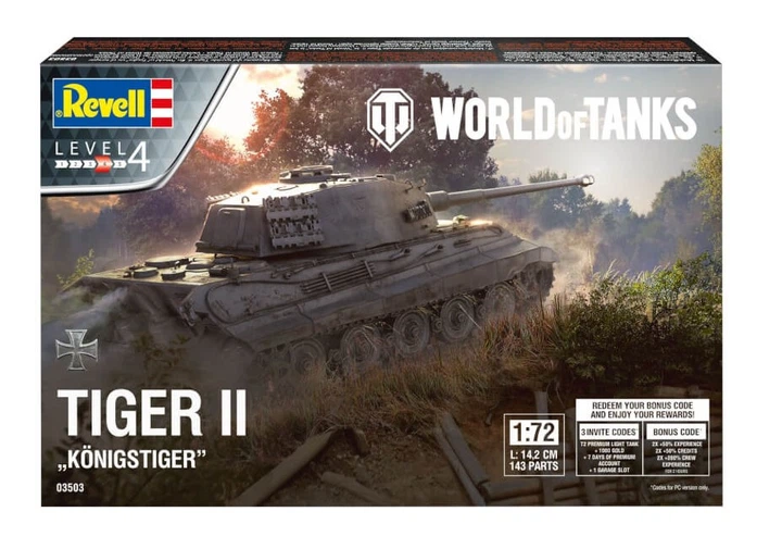 Збірна модель Revell World of Tanks Tiger II Ausf. B Konigstiger ...