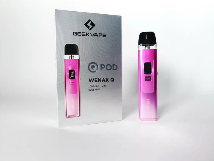 GeekVape Wenax Q Pod Kit 1000 mAh Rose Pink POD система многоразовая ...