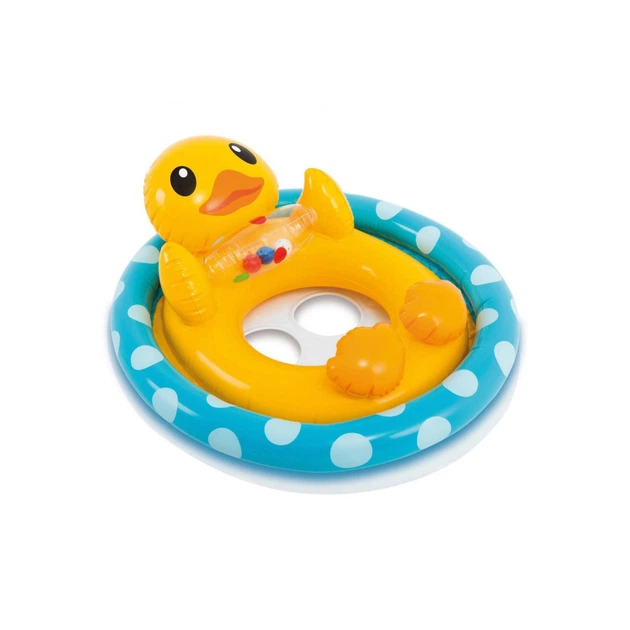 Детский надувной плотик "Животные" Intex 59570, 81 x 58 см Уточка ...
