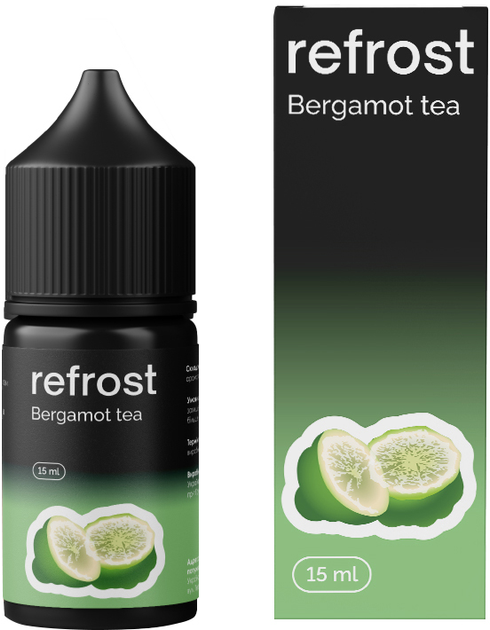 Ароматизатор жидкий пищевой CC Distro Refrost 15 мл Bergamot Tea ...