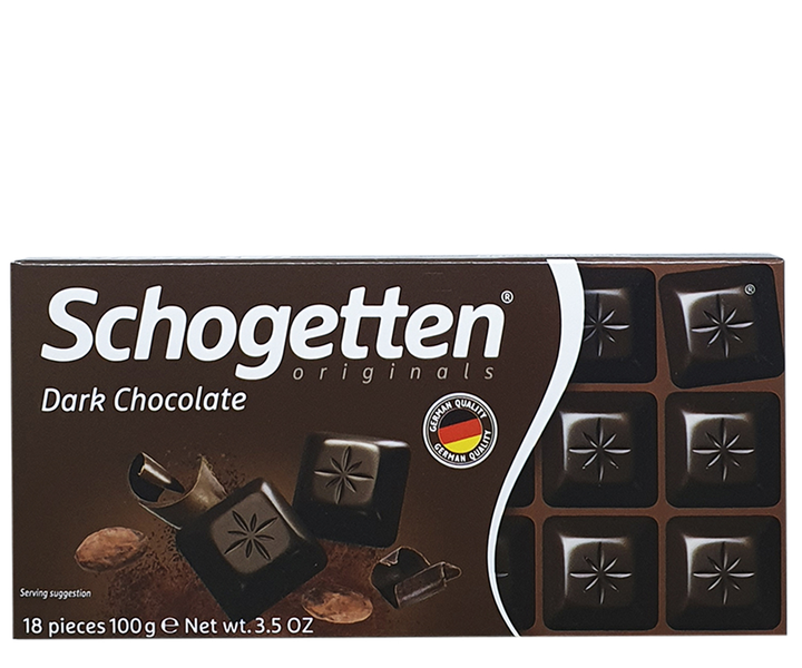 Шоколад Schogetten Dark Chocolate Чорний 100 г (52508) – купить в ...