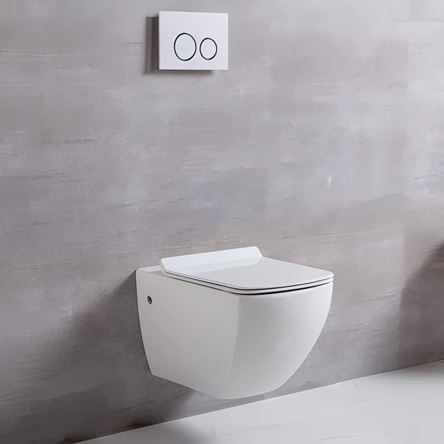 Унитаз подвесной ALDO CERAMICA Rimini Rimless с сиденьем Soft Close ...