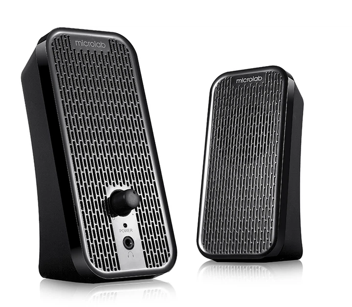 Компьютерные колонки Microlab B-55 4Вт 2.0 USB Black (B-55 BLACK) – фото, отзывы, характеристики ...