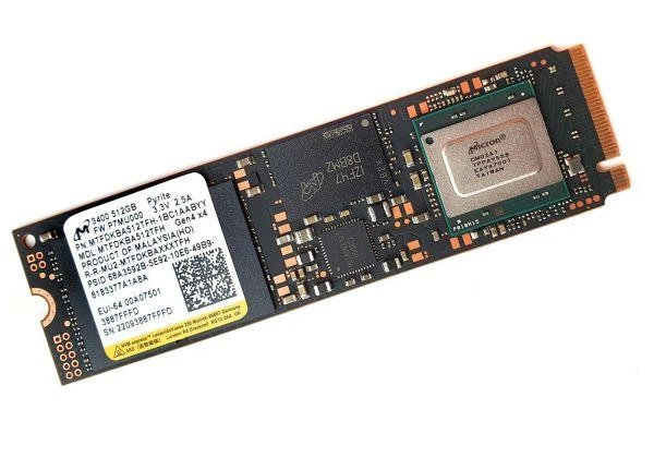 SSD накопитель Micron 3400 MTFDKBA512TFH-1BC1AABYY 512ГБ, M.2 2280 ...