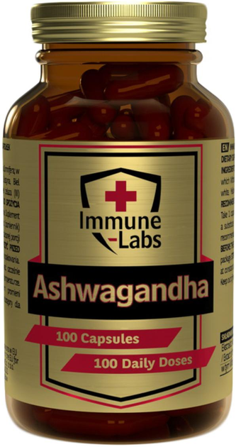 Ашваганда Immune Labs Ashwagandha 143 mg 100 капсул – фото, отзывы ...