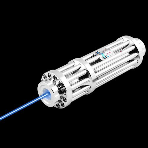 Мощный лазер синий LASER B017 (445nm, 50000mW) 2x16340 – фото, отзывы ...