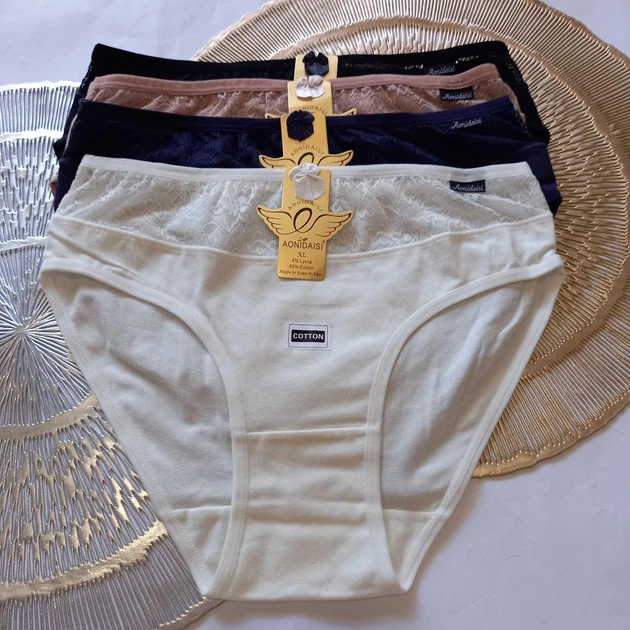Женские трусики слипы Aonidaisi L 0794 - 4 шт. от продавца: Da-na – в интернет-магазине ROZETKA ...