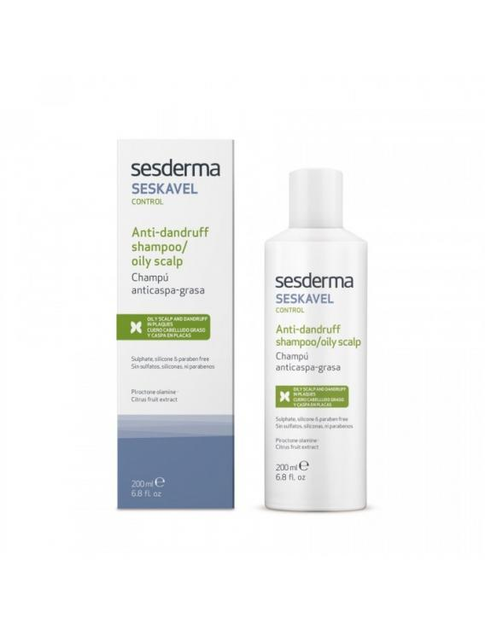 Шампунь Sesderma Seskavel Shampoo проти лупи для всіх типів волосся 200 ...