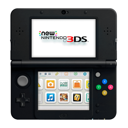 Консоль Nintendo 3DS FAT New Monster Hunter 4G Limited Edition Модифікована 32GB Black + 10 ...