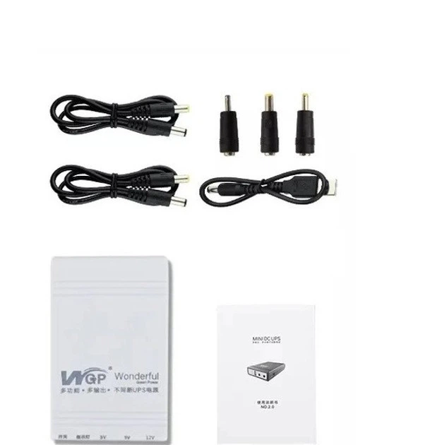 ДБЖ для мережевих пристроїв - роутерів WGP Mini DC UPS 10400mAh 38Wh ...