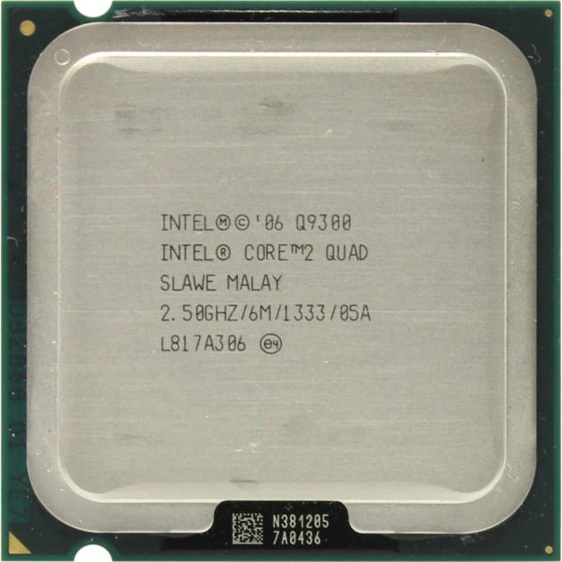 Процессор intel Core 2 Quad Q9300 LGA775 2.5 GHz, 95W Б/У – фото ...