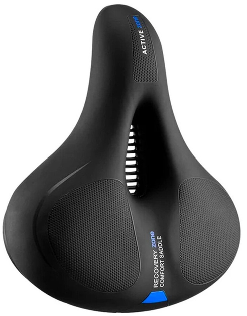 Седло велосипедное Rockbros AQ-6090B Черное (7016802870560) – фото ...