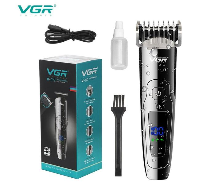 Машинка для стрижки волос бороды и усов триммер VGR V-072 0068 – фото ...