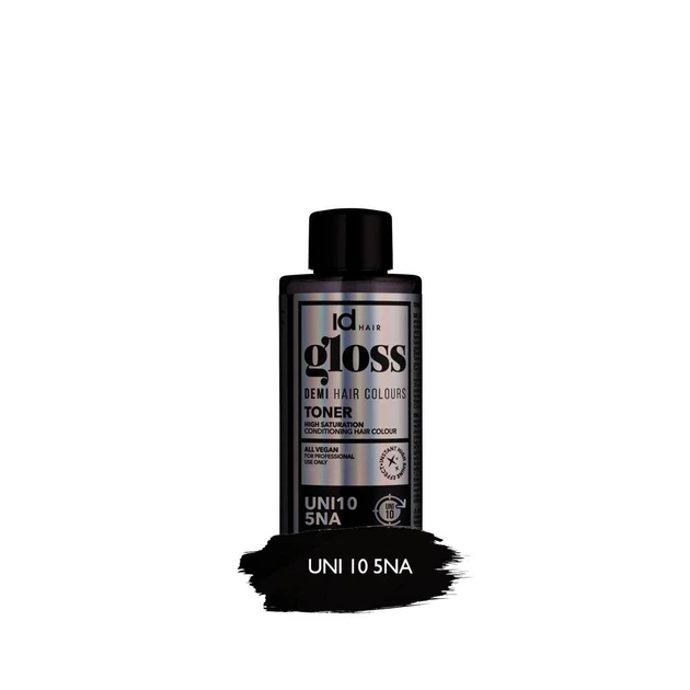 Деміперманентна фарба для волосся IdHair Gloss Toner 5NA UNI10 5/01 75 ...