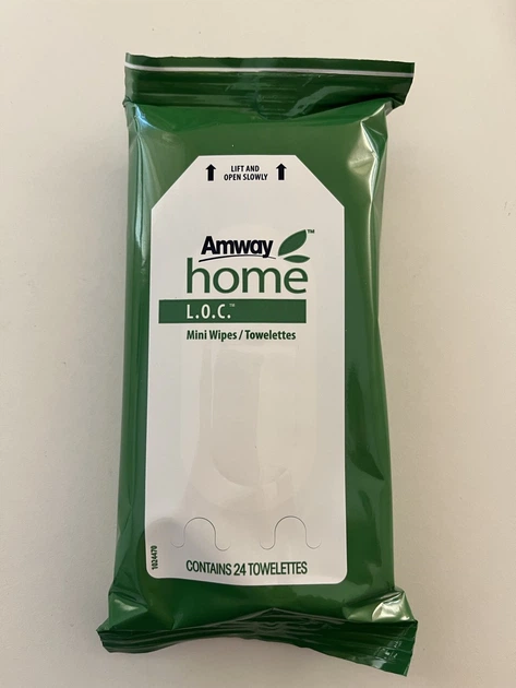 Серветки для очищення від плям та забруднень LOC AMWAY Амвей Емвей ...
