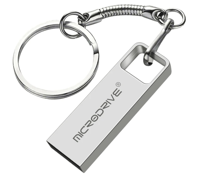 USB Карта памяти MicroDrive Флешка Брелок 256Gb Silver – фото, отзывы ...