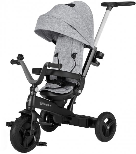 Трехколесный велосипед Kinderkraft Twipper Grey (KRTWIP00GRY0000 ...