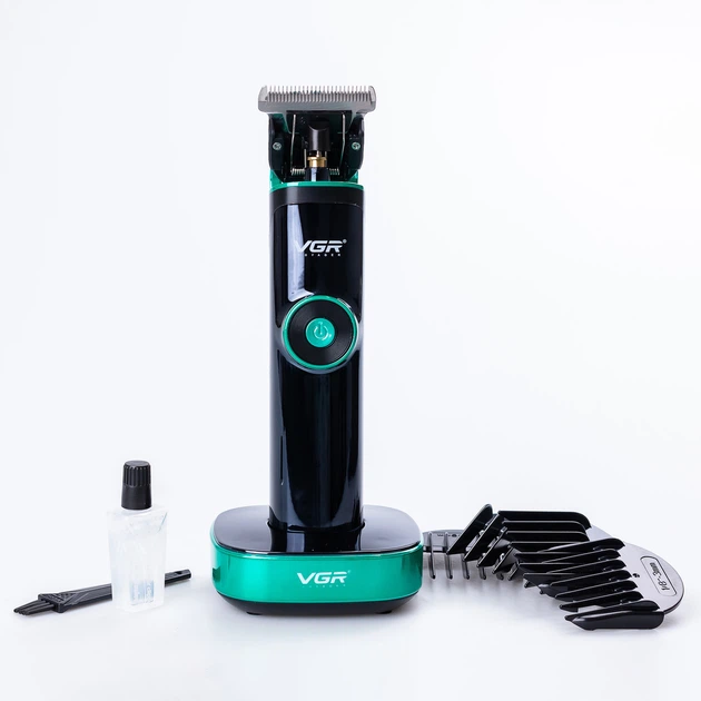 Машинка для стрижки волосся VGR V-671 професійна електромашинка для стрижки 5 Вт акумуляторна ...