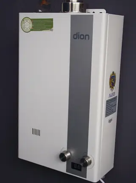 Водонагреватель газовый DION JSD 10 D турбо белый – фото, отзывы, характеристики в интернет ...