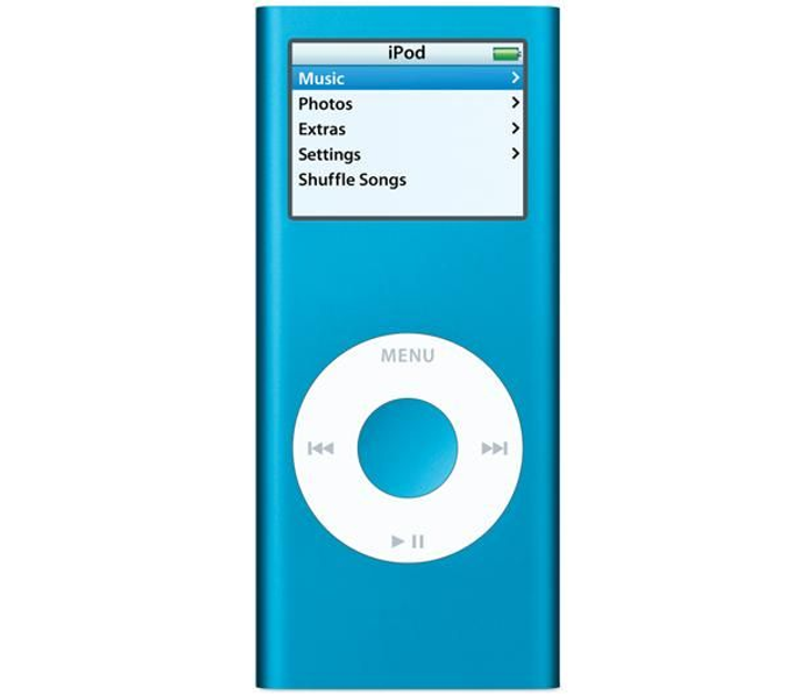 MP3-плеер iPod nano 4Gb Blue – низкие цены, кредит, оплата частями в ...