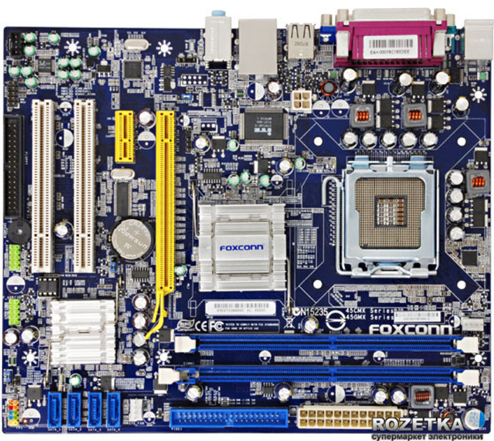Материнская плата Foxconn 45GMX-VPAK (s775, i945G, PCIex16) – фото ...