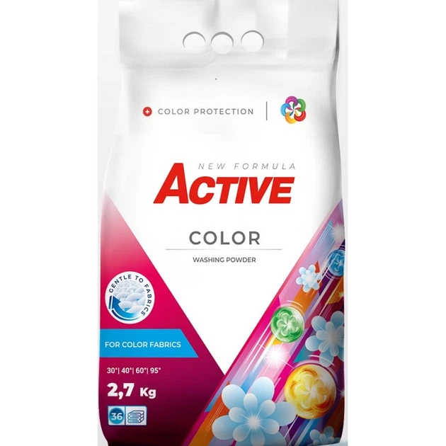 Порошок для стирки Active Color 4820196010746 2.7 кг 4805559 – фото ...