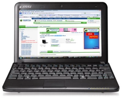 Ноутбук MSI Wind U100 (U100-887UA) Black – фото, отзывы, характеристики ...