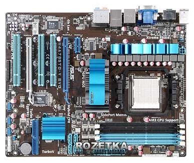 Материнская плата Asus M4A785TD-V Evo (AM3, AMD 785G, PCI-Ex16) – фото ...