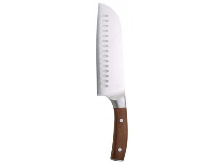 Нож поварской сантоку Bergner BG-39161-BR 17,5 см 3883173 – купить ...