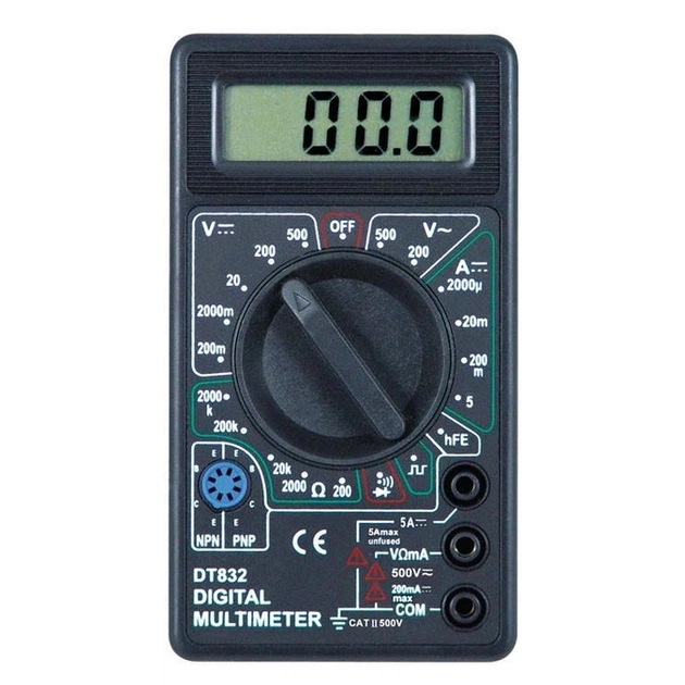 Мультиметр Digital DT-832 звукова прозвонка – фото, отзывы, характеристики в интернет-магазине ...