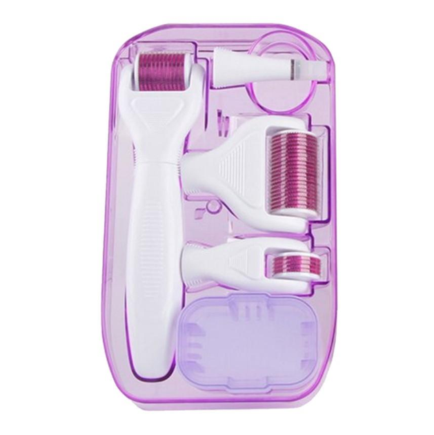 Набор мезороллеров дермароллер 5 в 1 для лица Derma Roller System ...
