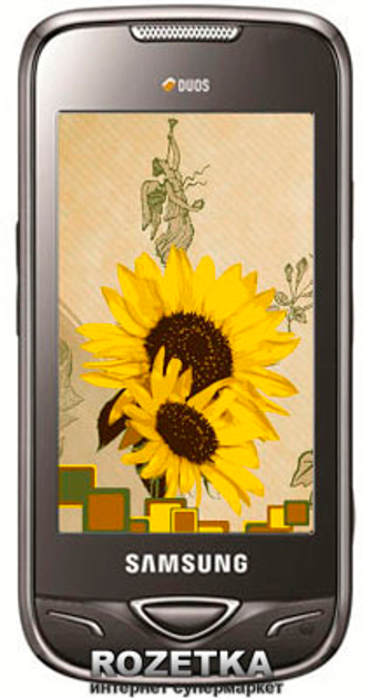 Мобильный телефон Samsung Duos B7722i Midnight Black – фото, отзывы ...