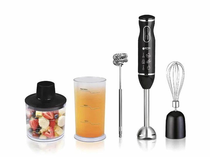 Универсальный погружной блендер 4в1 UKC ВІТЕК BT-314B измельчитель с ...