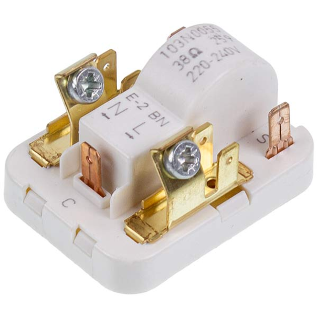 Реле пусковое для холодильника Gorenje 342001 103N0055 240V 38Ohm ...