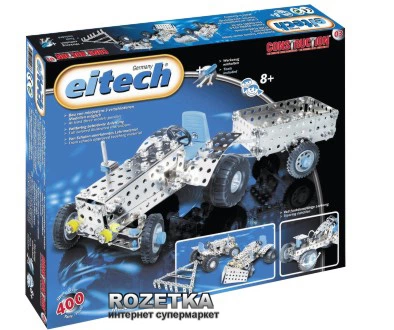 Конструктор Eitech Трактор с прицепом (C03) – фото, отзывы ...