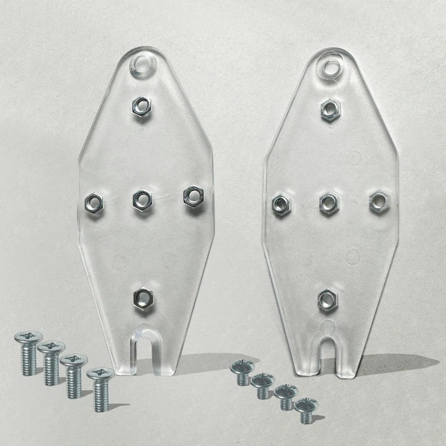 Перехідник американського USA номера прозорий, адаптер для Авторамки 2 ...