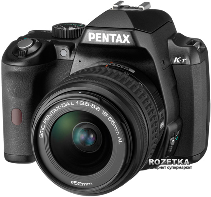 Фотоаппарат Pentax K-r + DA L 18-55mm Black купить на ROZETKA ...