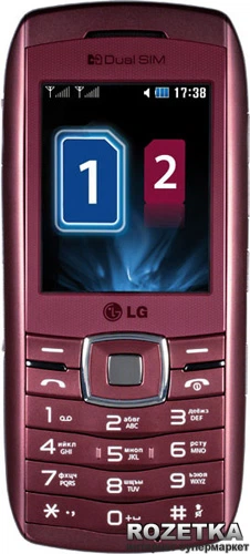 Мобильный телефон LG GX300 Red – фото, отзывы, характеристики в ...