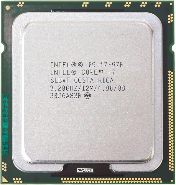 Процесор Intel Core i7 970 3.2-3.46 GHz, LGA1366 130W Б/В – фото ...